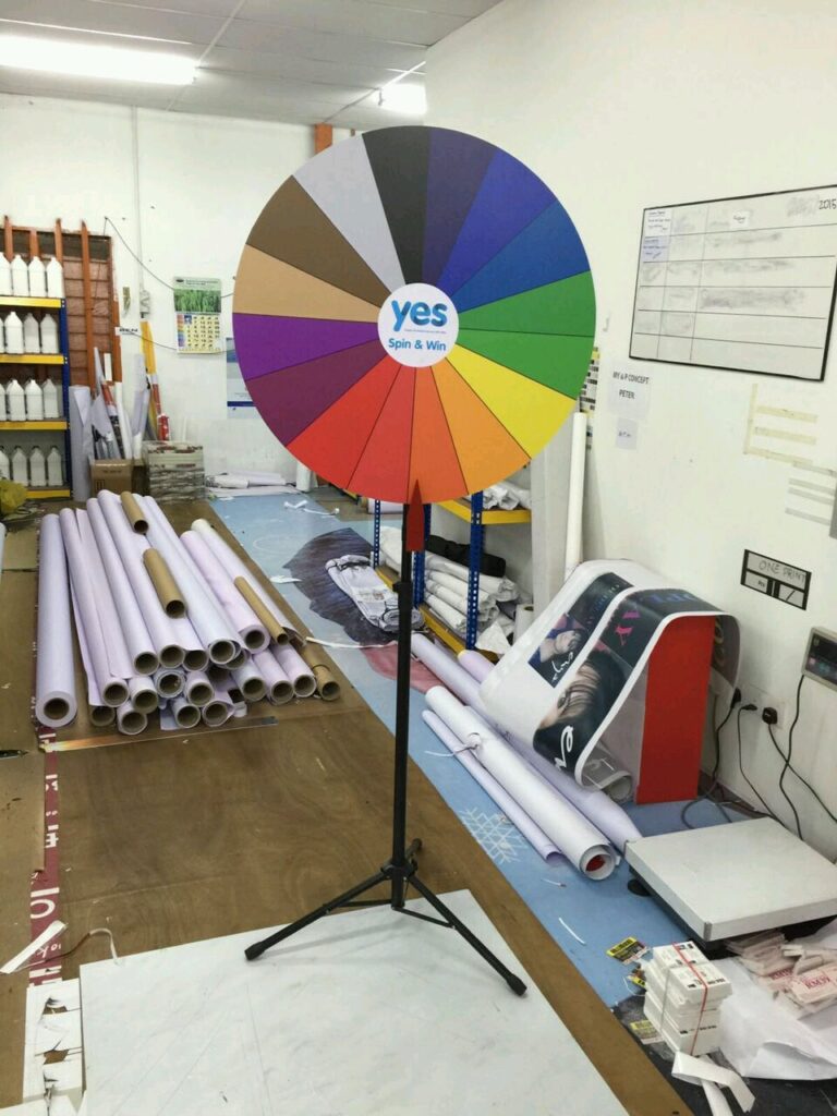 Lucky Draw Stand - Elevate Your Presence with Custom Exhibition Stands