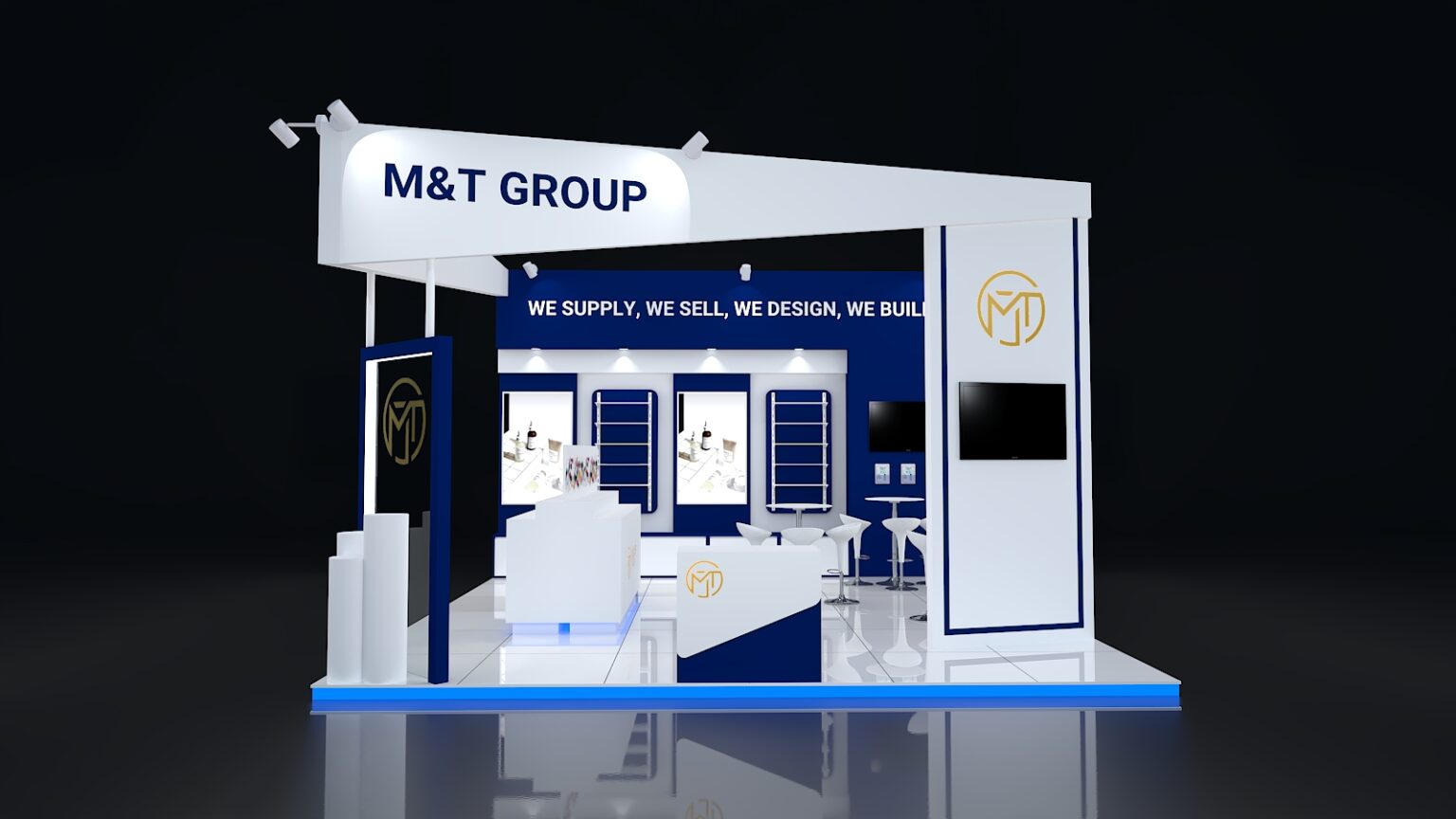 6x6(Design 1) Custom-Made Booth - Booth for Road Show & Event Management
