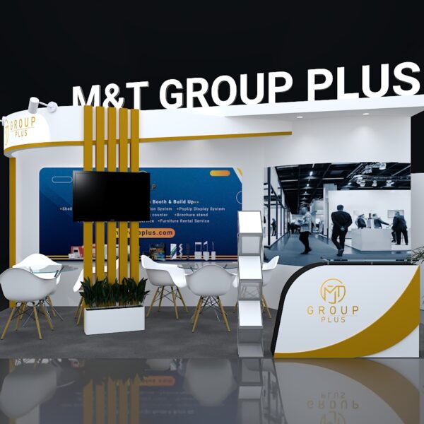 3x6(Design 3) Custom-Made Booth - Custom Made Counter for Exhibition