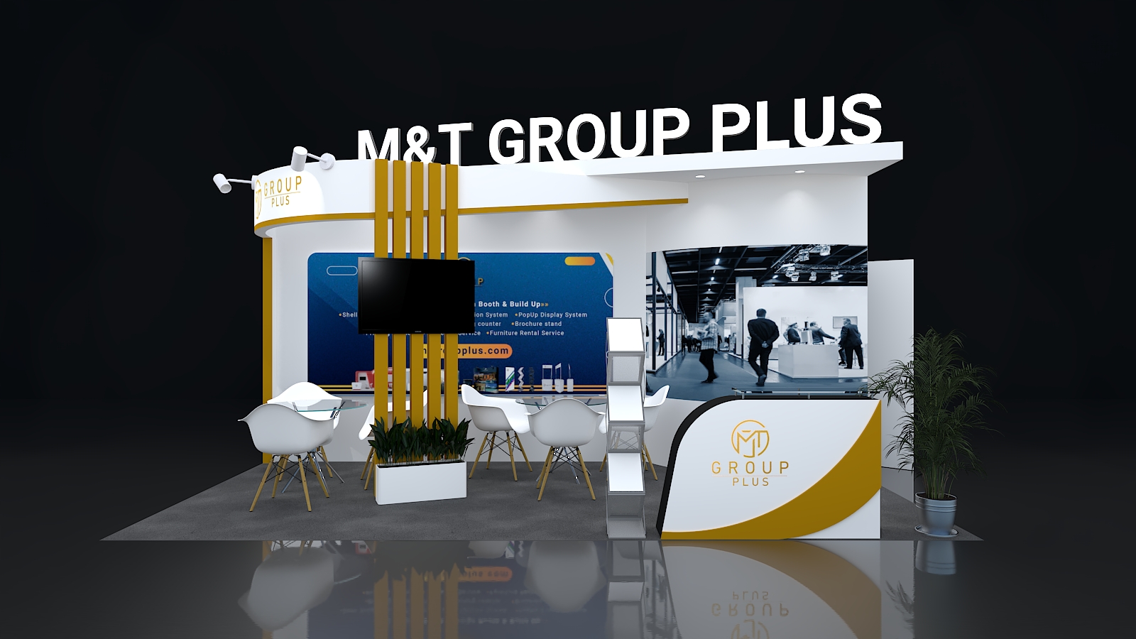 3x6(Design 2) Custom-Made Booth - Booth Decoration & Setup at ...