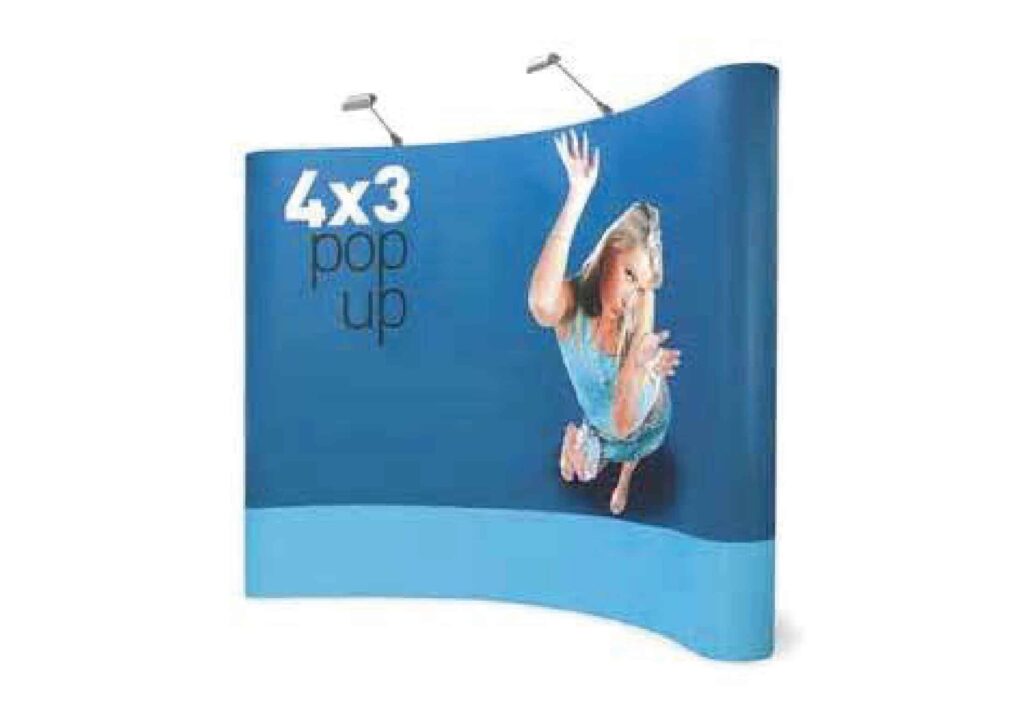 Curve 4x3 - PopUp Backdrop - Booth Rental Malaysia | Booth Design ...