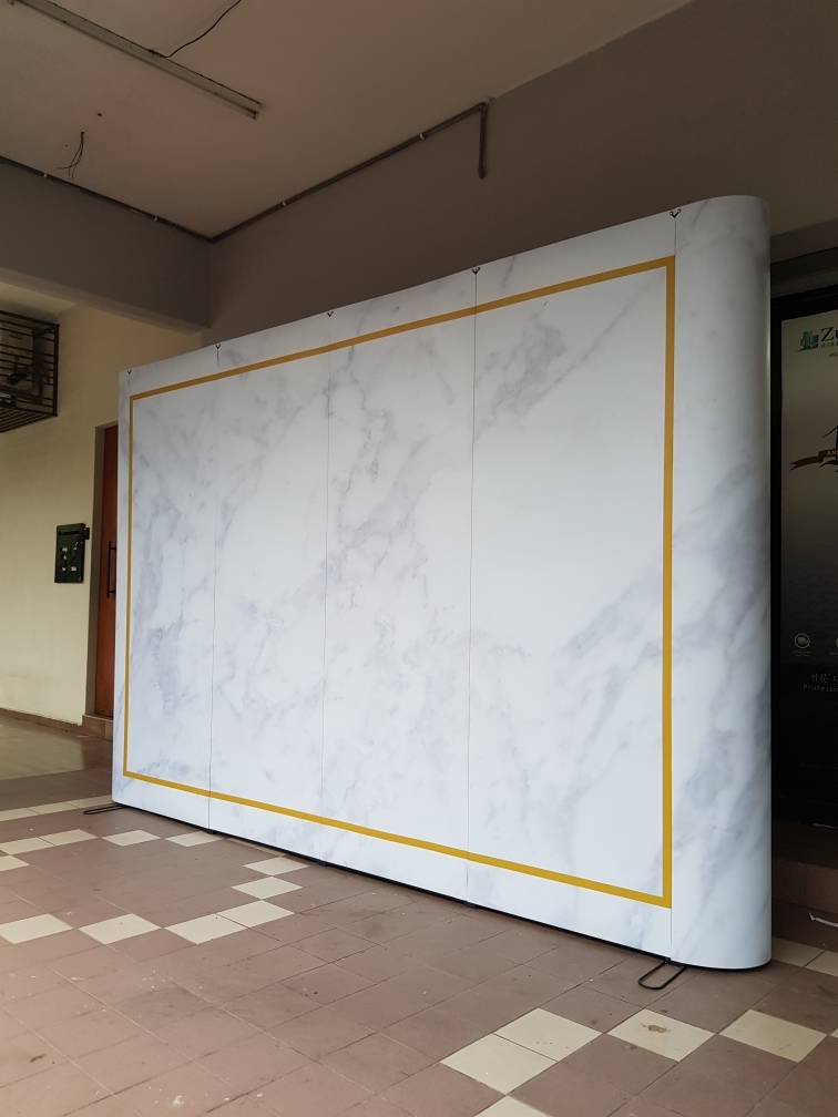 Straight 4x3 - PopUp Backdrop - Booth Rental Malaysia | Booth Design ...